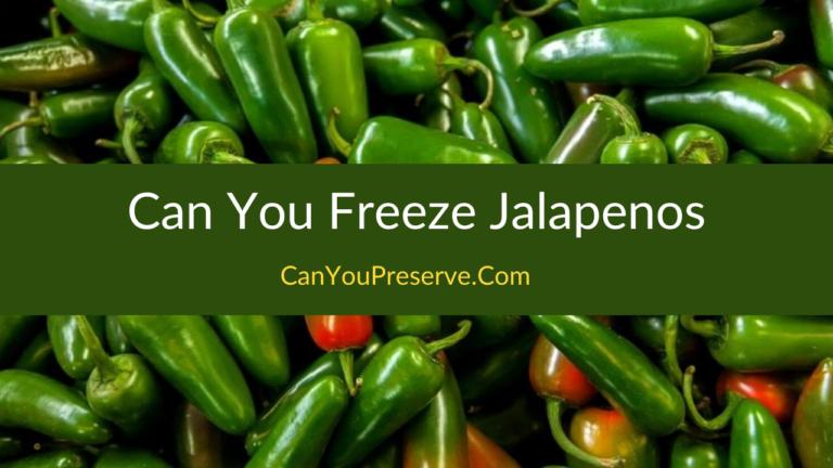 Can You Freeze Jalapenos – 5 Methods To Freeze Jalapenos To Preserve ...