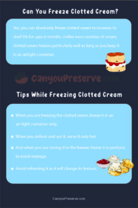 Can Freeze Clotted Cream? Yes, Here’s How You Do Freezing & Thawing ...