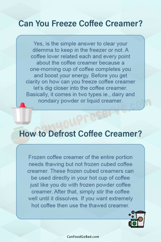 Can You Freeze Coffee Creamer? – The Best Way To Freeze Coffee Creamer ...