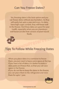 Can You Freeze Dates? – Easy Guide How To Freeze & Defrost Dates ...