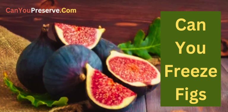 Can You Freeze Figs? – Tips for Freezing Figs – Canyoupreserve.com ...