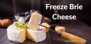 Freeze Brie Cheese Whole/Cut ? – 5 Tips & Tricks To Freeze Brie Cheese ...