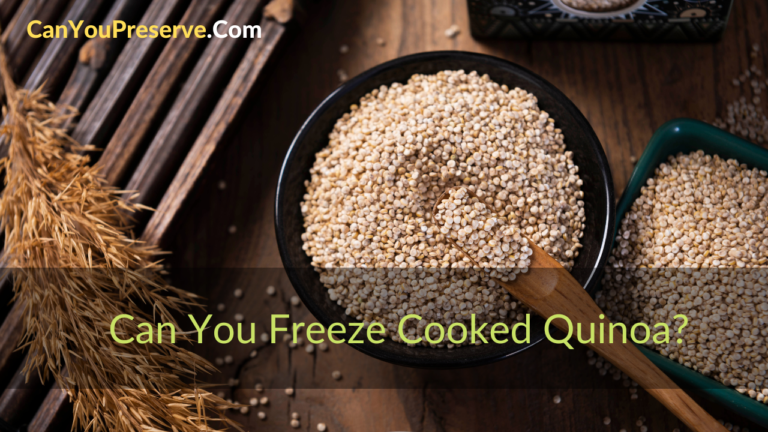 Can You Freeze Cooked Quinoa? – How Long Does Cooked Quinoa Last In The ...