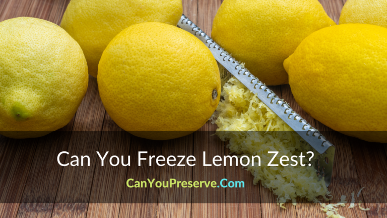Can You Freeze Lemon Zest? – What Is The Best Ways To Store Lemon Zest ...