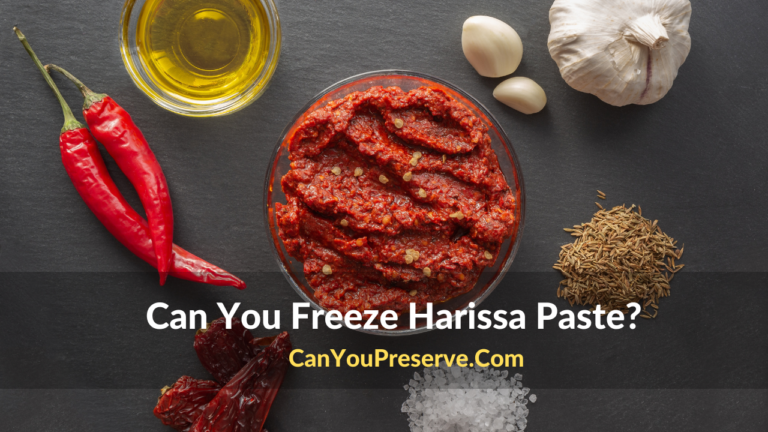 Can You Freeze Harissa Paste – How Long Does Harissa Paste Last In The ...
