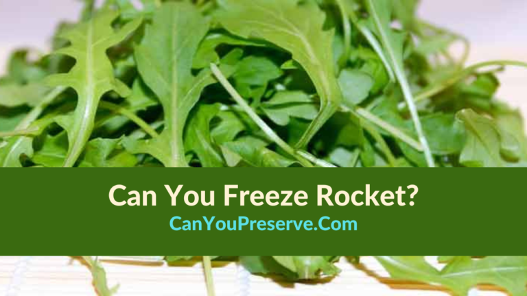 Can You Freeze Rocket? – Preserving Freshness: Tips for Freezing Rocket ...