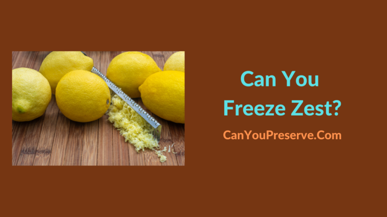Can You Freeze Zest? Yes, You Should Freeze Citrus Zest To Never Run ...