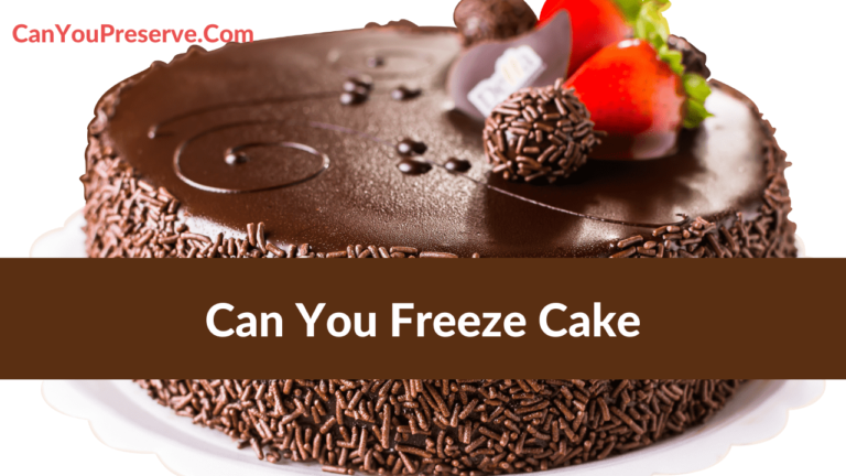Can You Freeze Cake – How To Freeze & Defrost Cake? – Shelf Life of ...