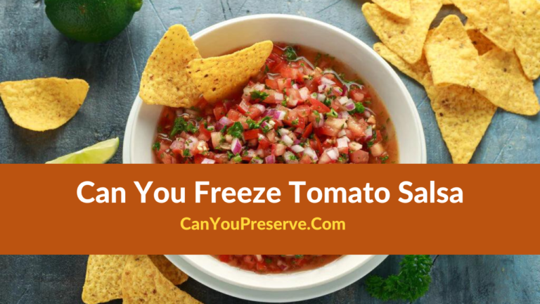Can You Freeze Tomato Salsa? – Detailed Guide to Freeze Salsa – How to ...
