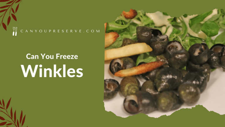Can You Freeze Winkles? – How To Freeze & Defrost Winkles? – Can You ...