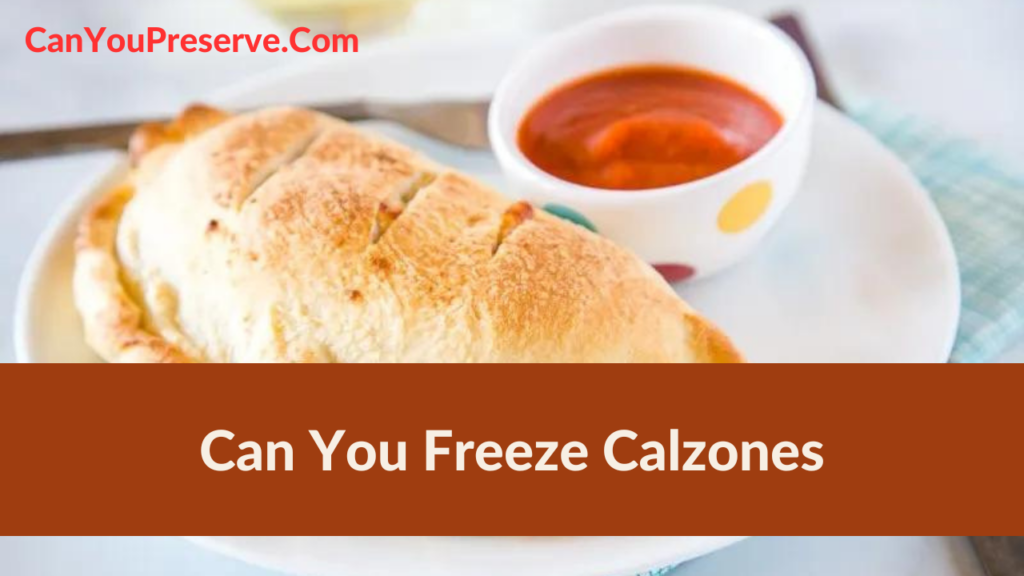 Can You Freeze Calzones? – Preserving the Taste: A Guide to Freezing ...